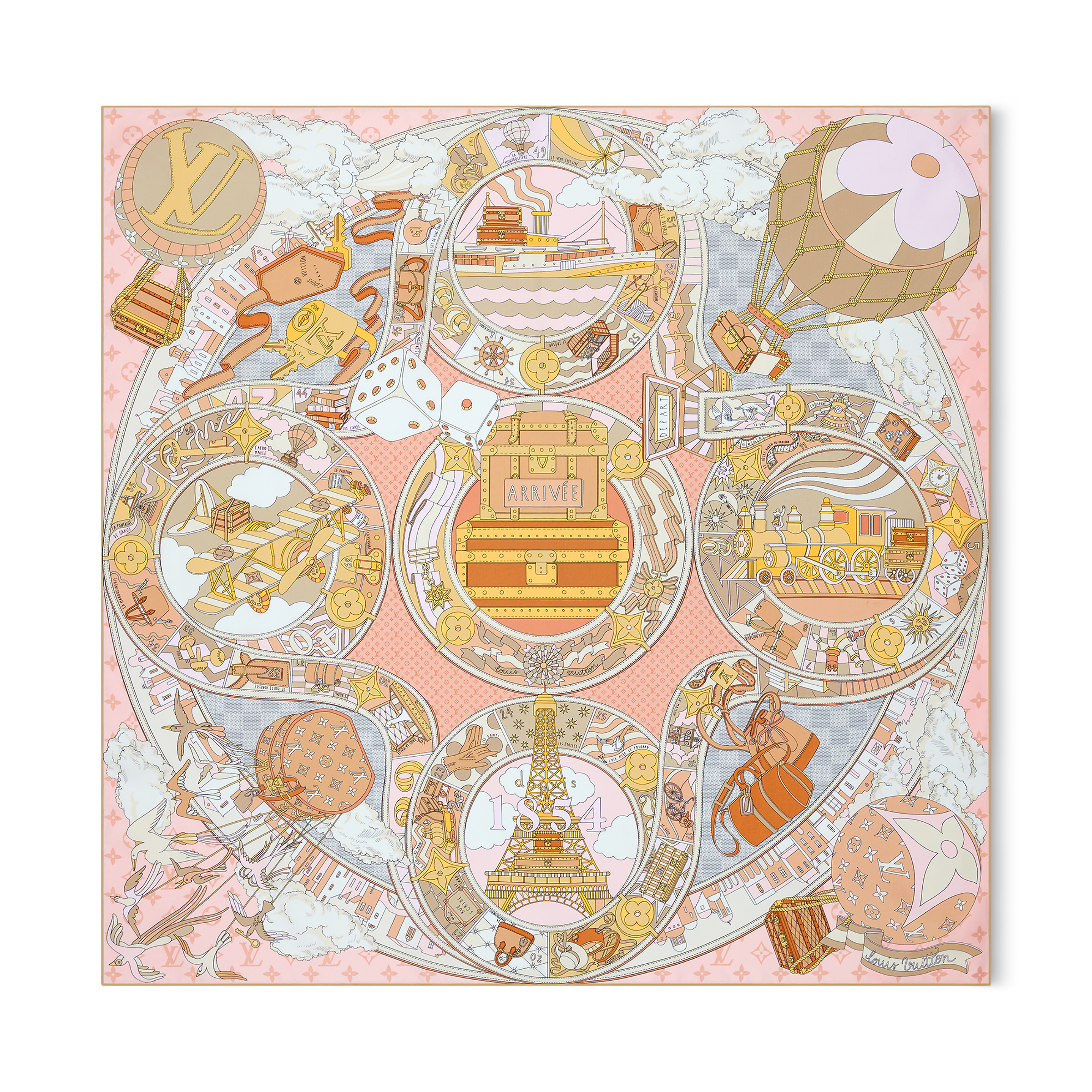 Square 90x90 - Accessories - Women | LOUIS VUITTON