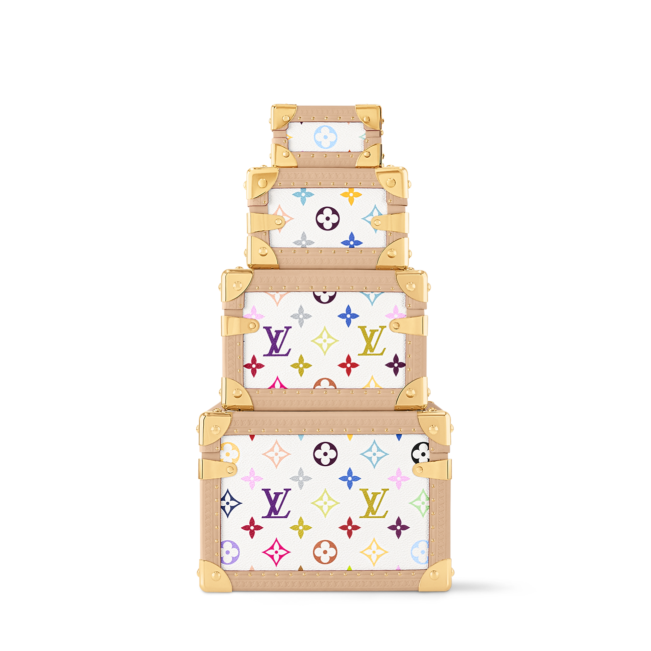 LV x TM Malle Pyramide Other Monogram Canvas - Trunks and Boxes | LOUIS ...