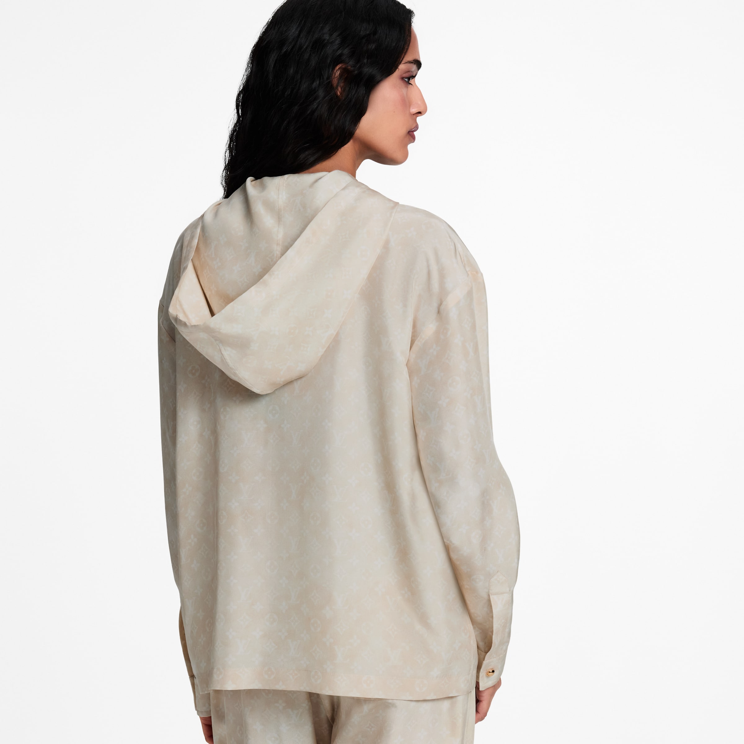 Monogram Cloud Hooded Shirt - Ready-to-Wear | LOUIS VUITTON