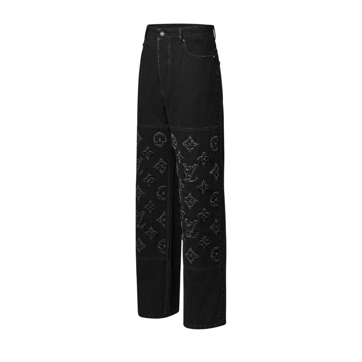 Monogram Destroy Denim Pants - Ready-to-Wear | LOUIS VUITTON