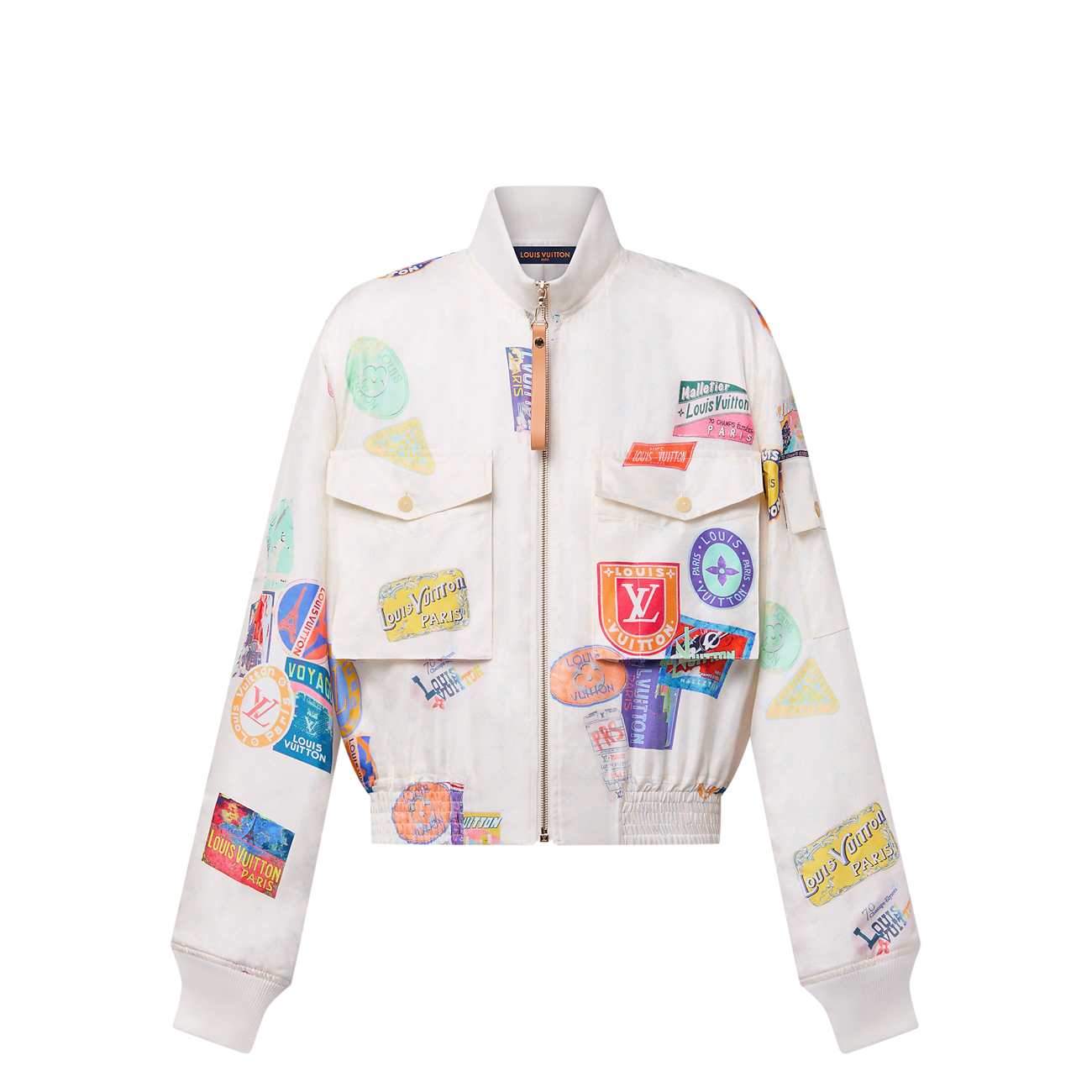 Travel Patch Bomber Jacket - Ready-to-Wear | LOUIS VUITTON
