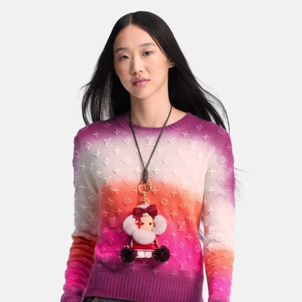 Vivienne Fashionista Cheerleader Bag Charm . - Accessories | LOUIS VUITTON